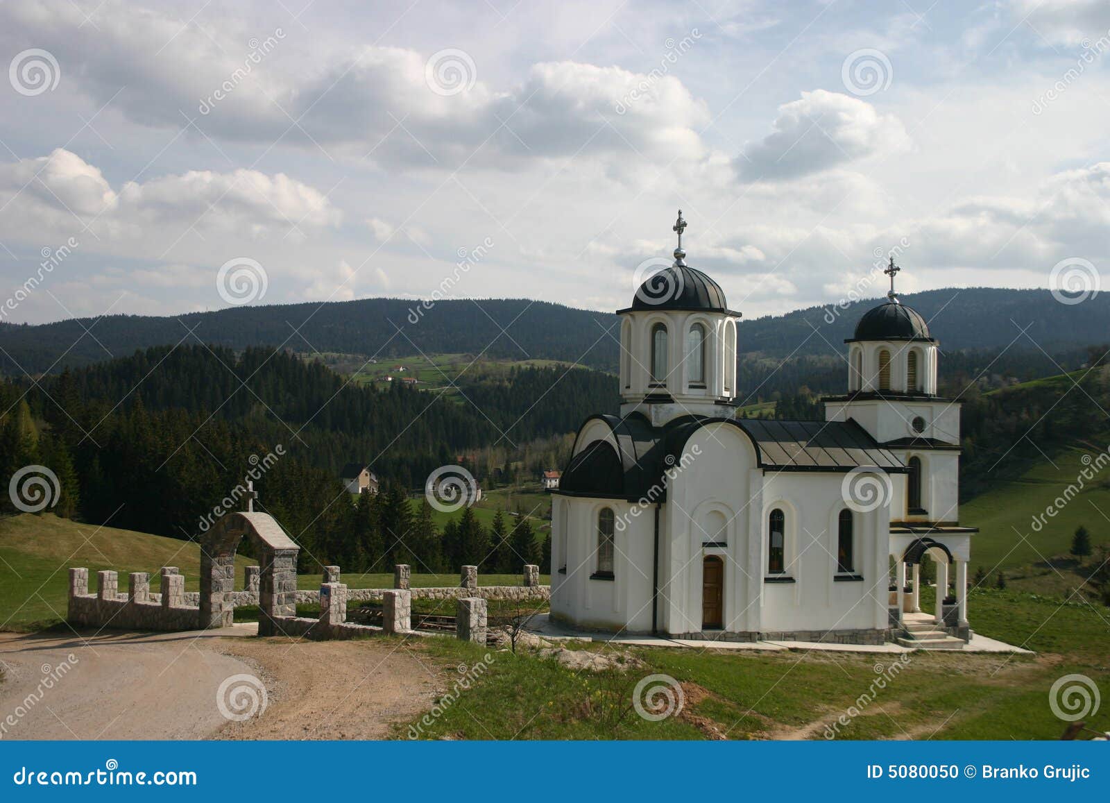 Small orthodox church stock photo. Image of bell, monastery - 5080050