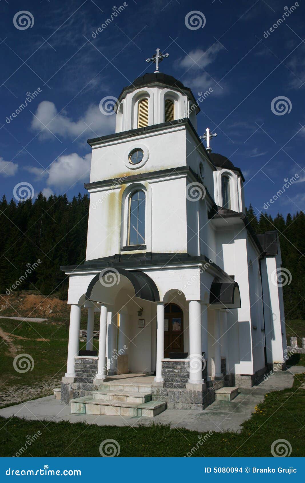 Small orthodox church stock photo. Image of serbia, monastery - 5080094