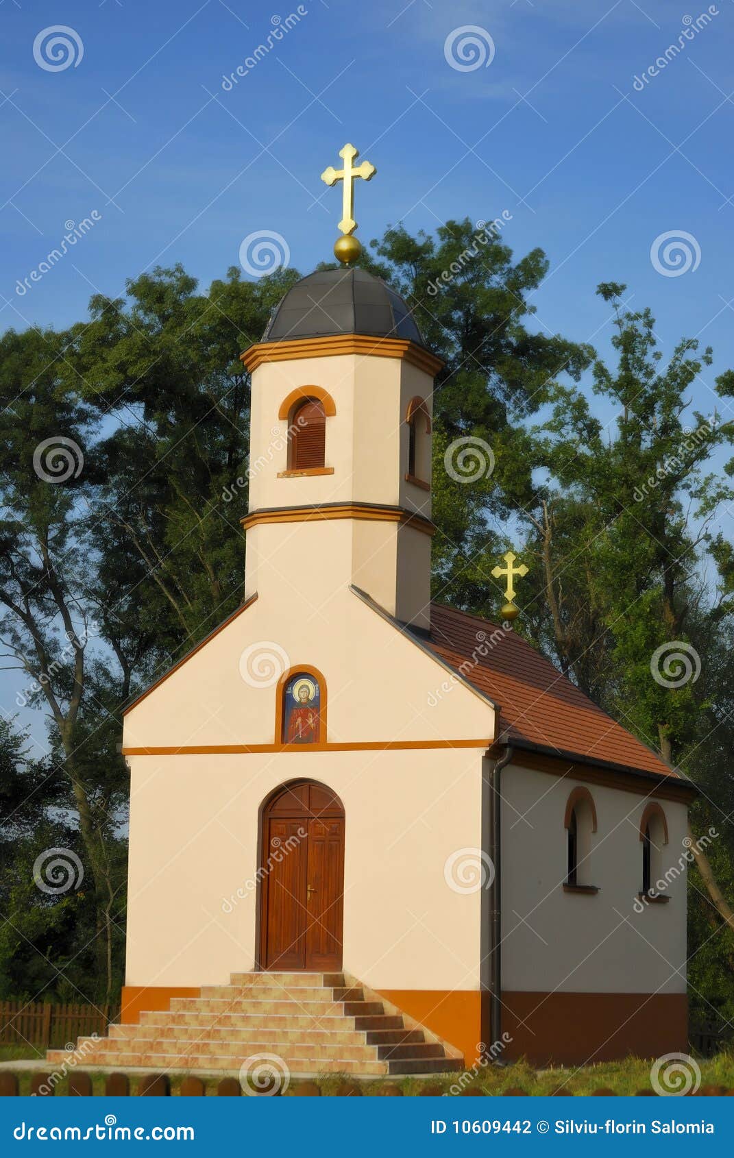 Small orthodox monastery stock photo. Image of lovely - 10609442