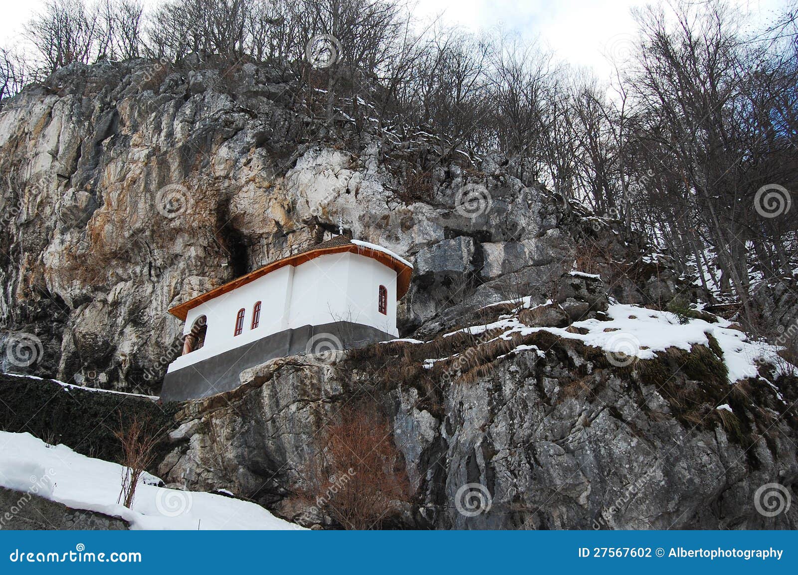 Small Orthodox monastery stock photo. Image of exterior - 27567602