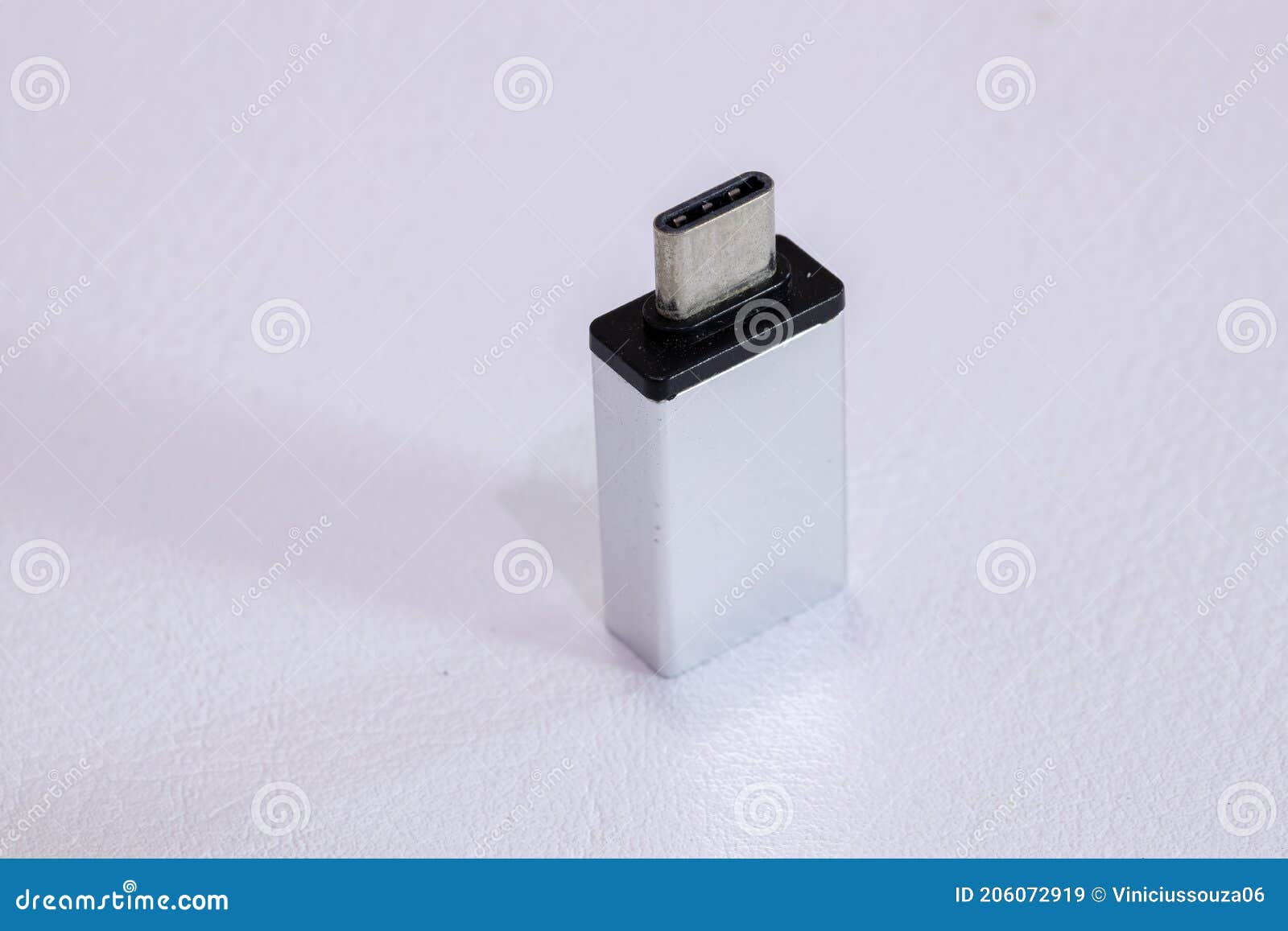 Small OTG adapter stock image. Image of equipment, isolated - 206072919