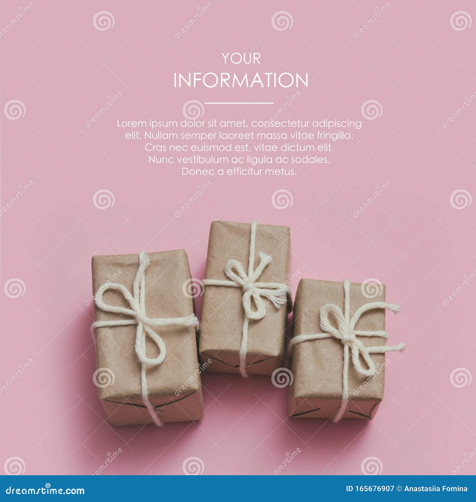 Small Parcel In A Plastic Bag On A White Background. White Envelope ...