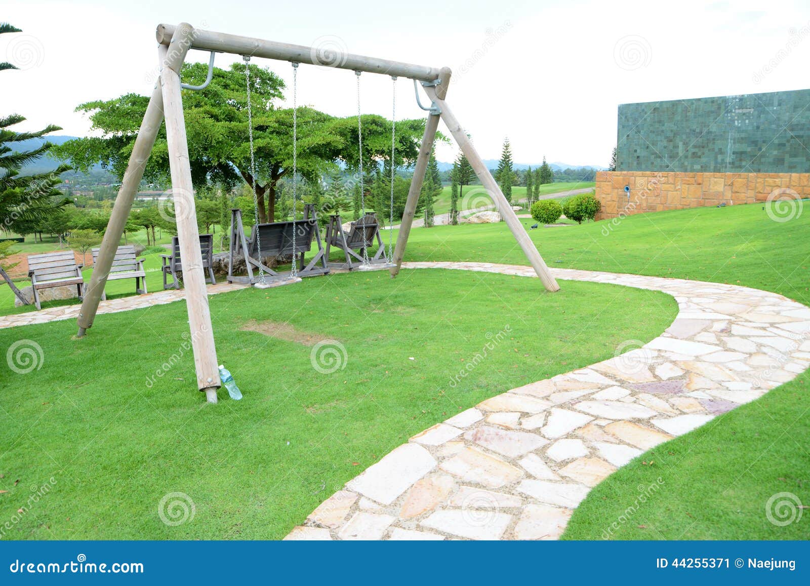 Small park stock image. Image of architecture, culture - 44255371