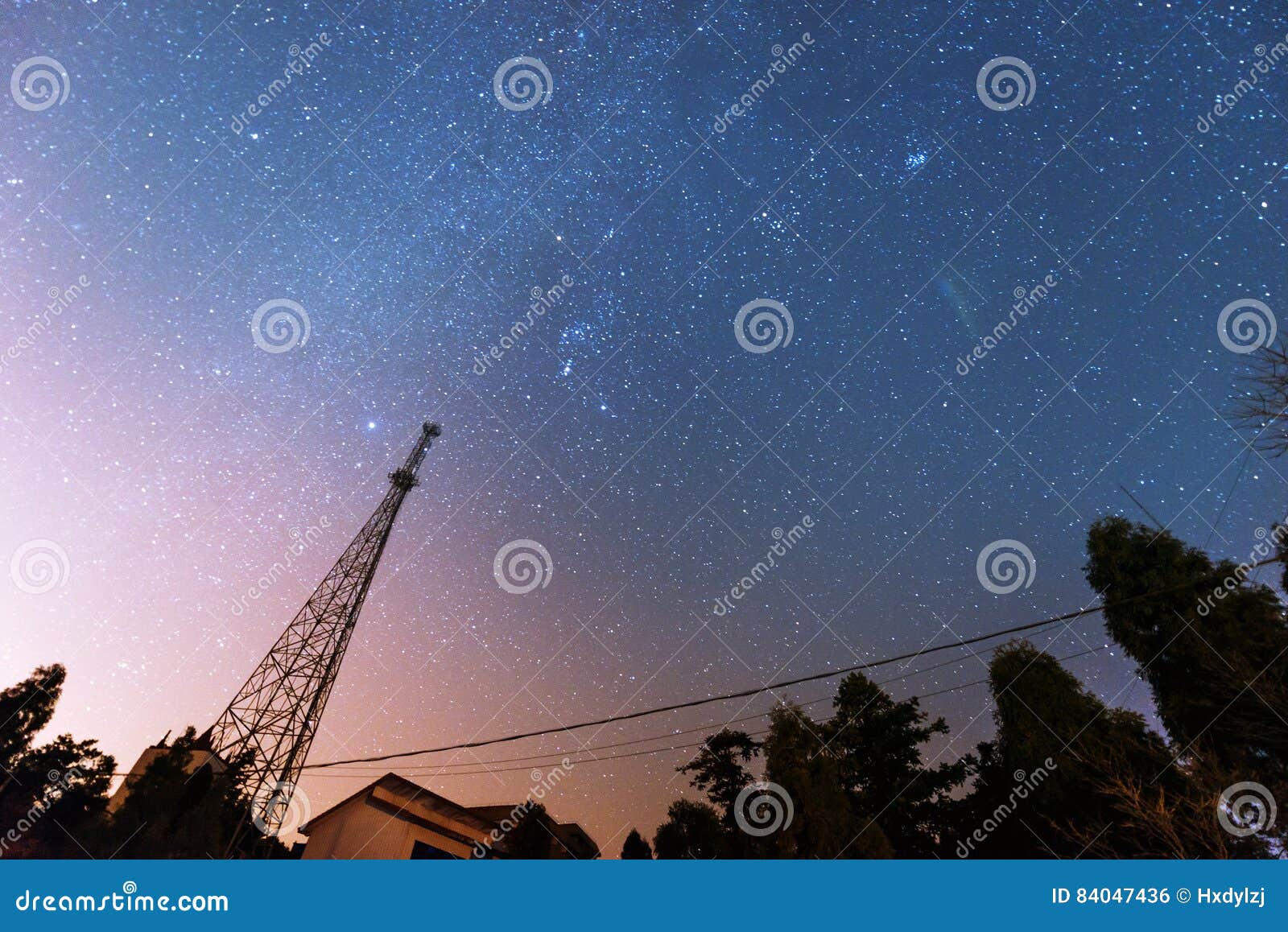 Small Part of an Infinite Star Field of Space Stock Photo - Image of ...