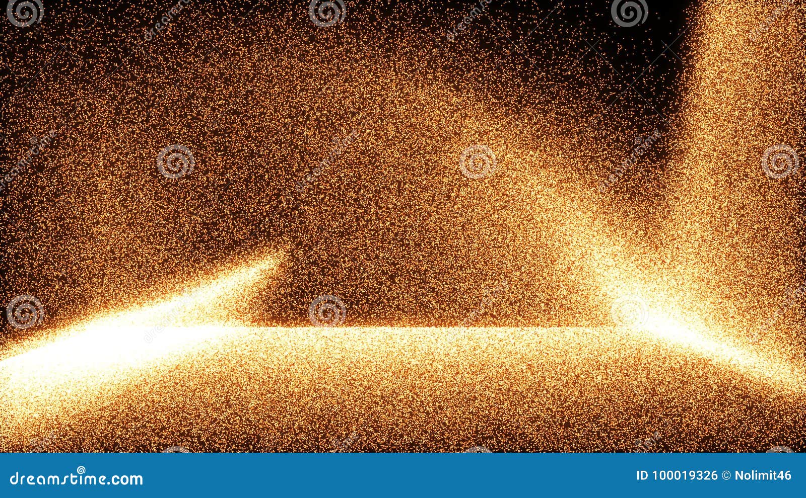 Small Particles. Imitation of Sand Stock Illustration - Illustration of ...