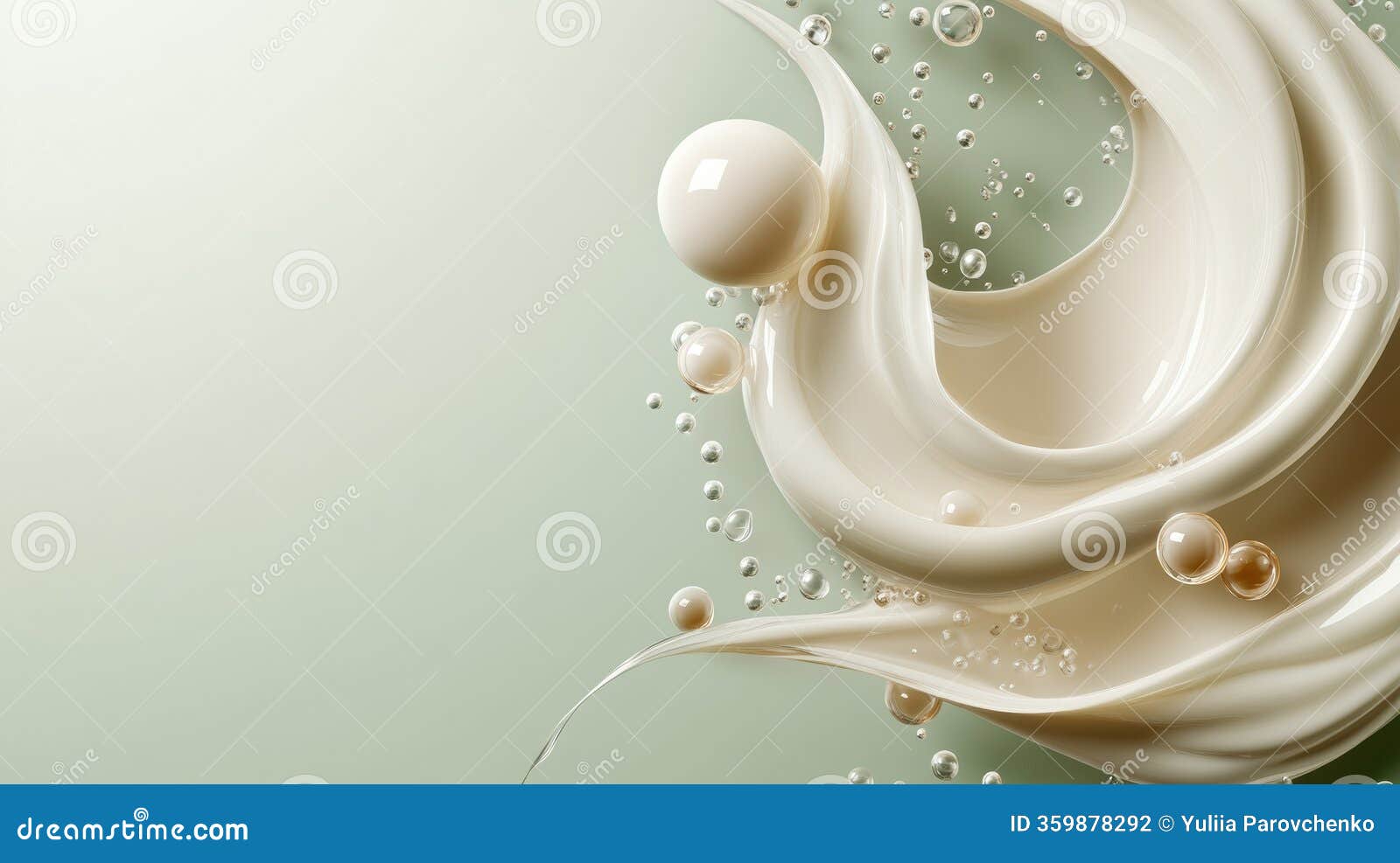 Small Particles, Molecules and Atoms on a Large Scale. Cream and ...