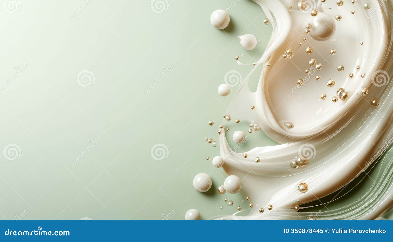 Small Particles, Molecules and Atoms on a Large Scale. Cream and ...