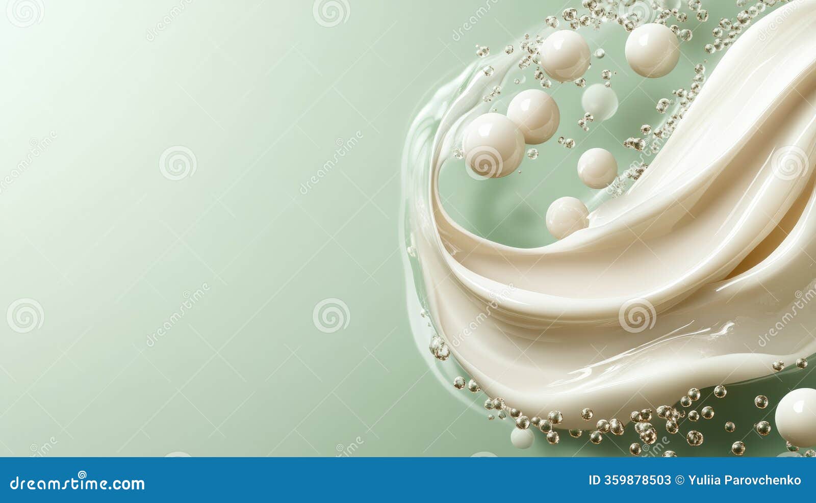 Small Particles, Molecules and Atoms on a Large Scale. Cream and ...