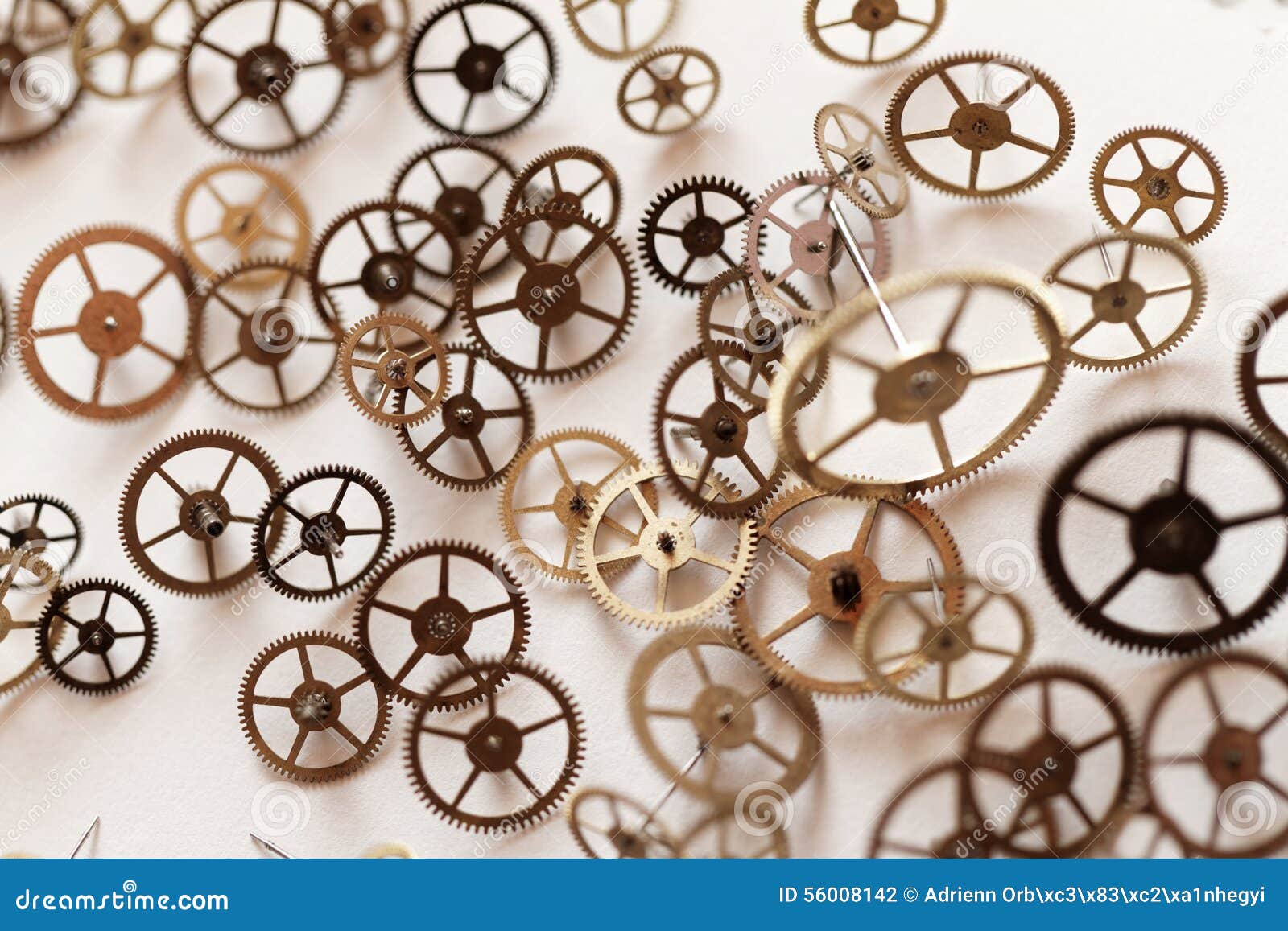 Small parts of clock stock photo. Image of macro, broken - 56008142