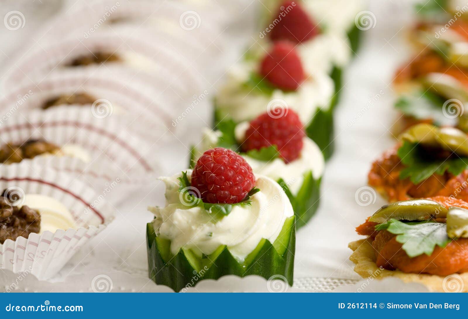 Small party snacks stock photo. Image of bite, starter - 2612114