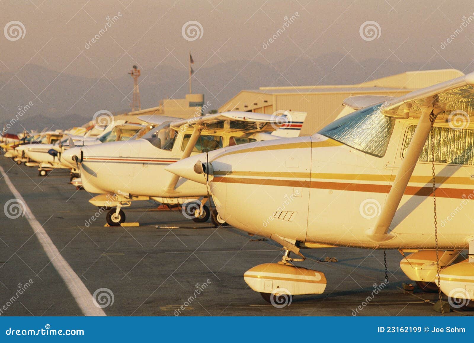 Small passenger aircraft stock image. Image of tarmac - 23162199