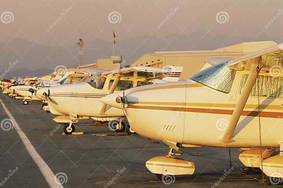 Small passenger aircraft stock image. Image of tarmac - 23162199