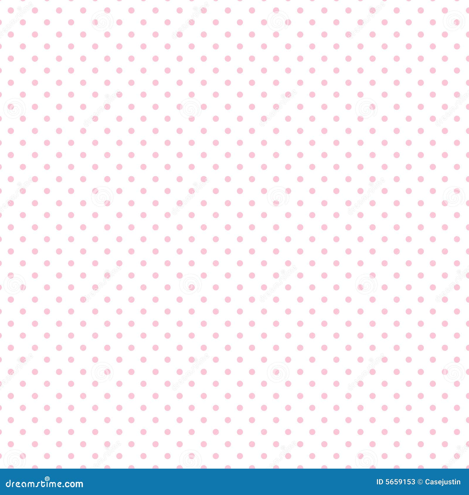 Small Pastel Pink Polka Dots on White, Seamless Background Stock Vector ...