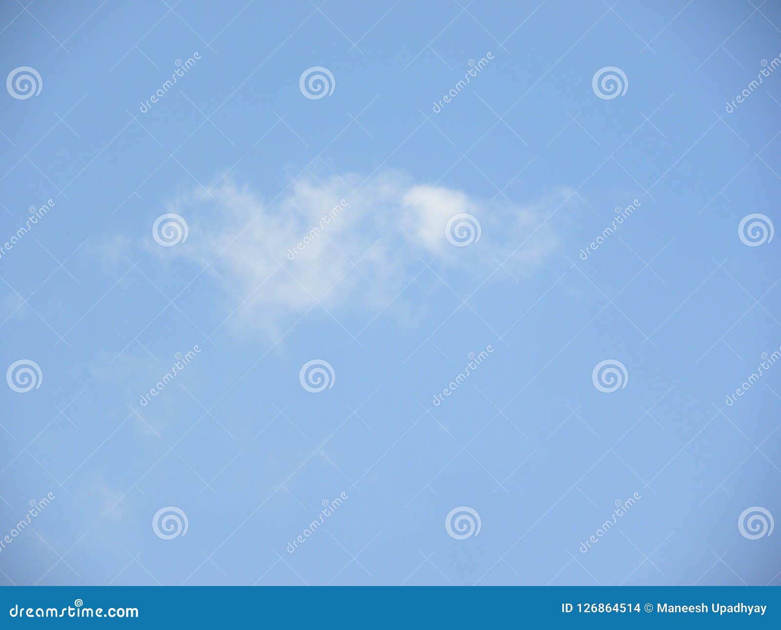 Small Patch of Cirrocumulus Clouds Stock Photo - Image of beautiful ...