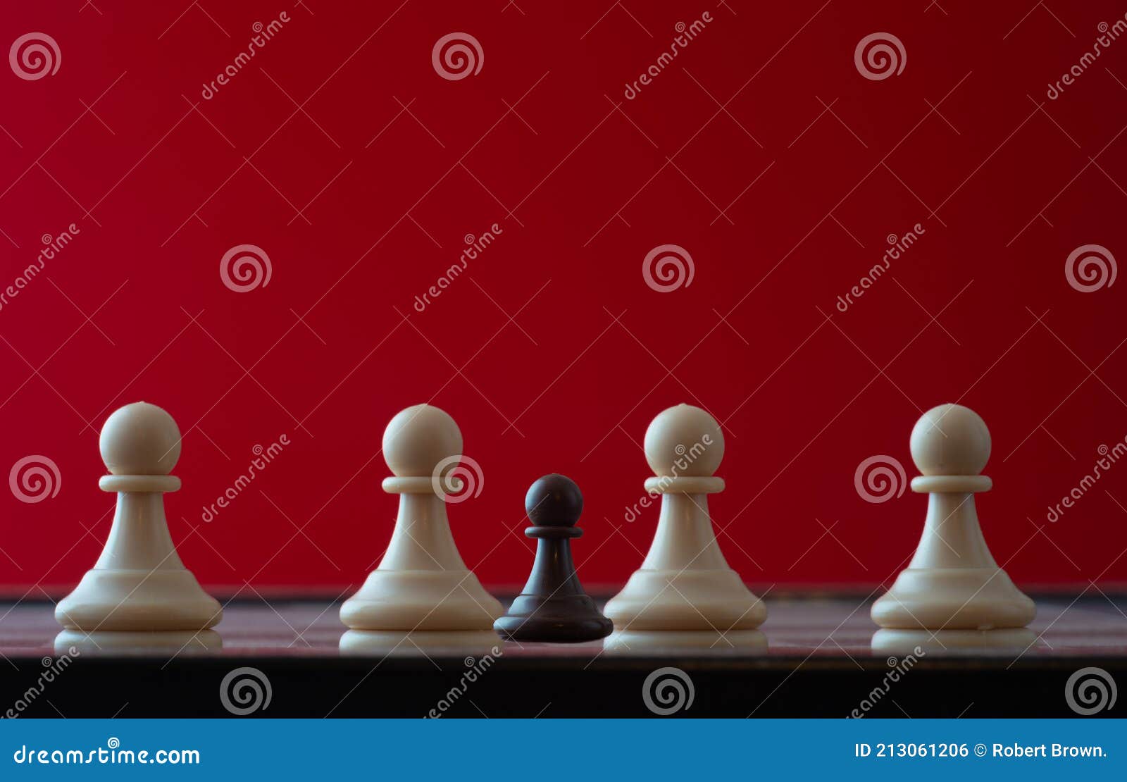 Small Pawn on Chess Board Against Larger Adversary Concept of Adversity ...