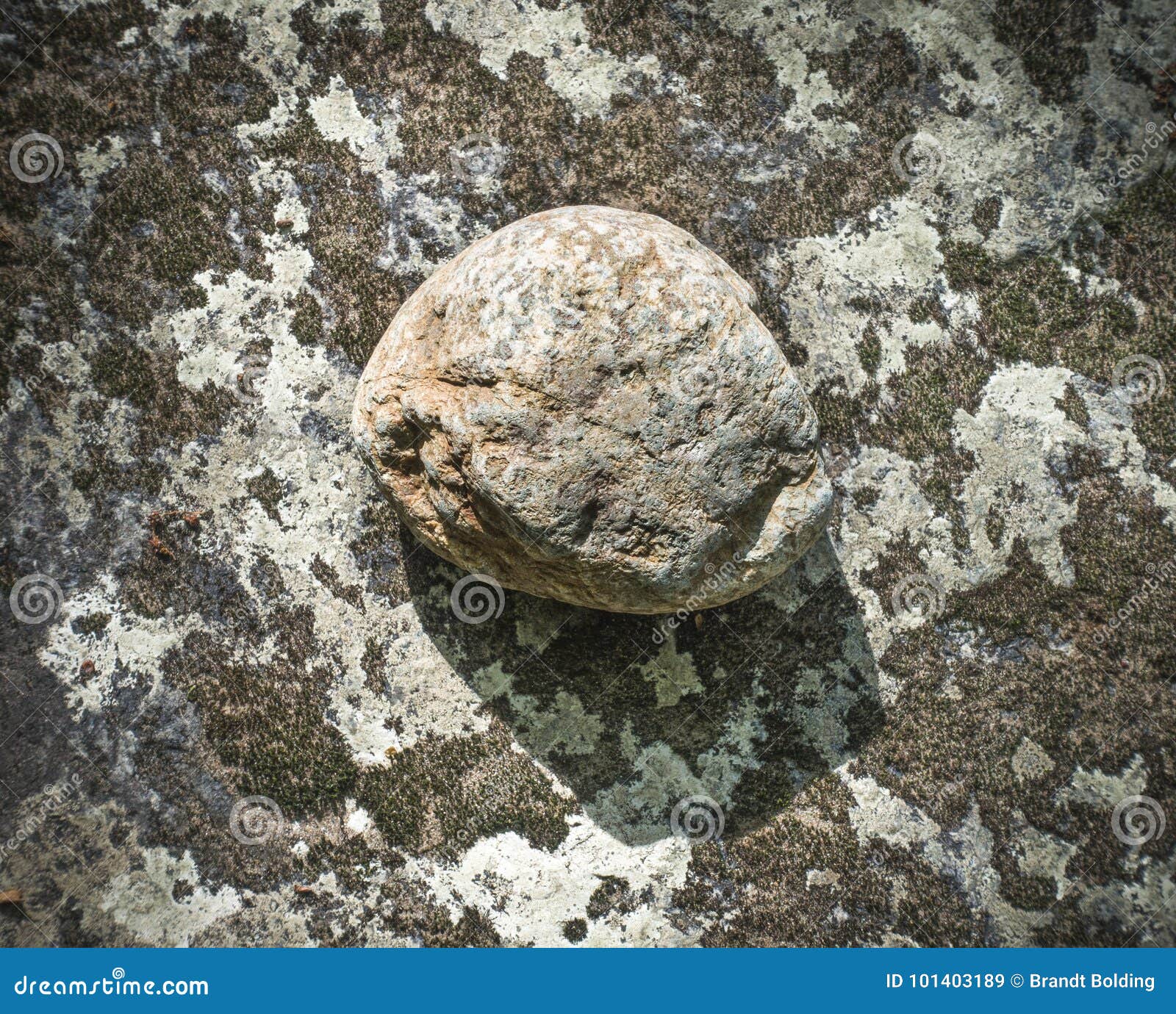 Mountain Stone Pebble Casting Shadow Stock Image - Image of granite ...