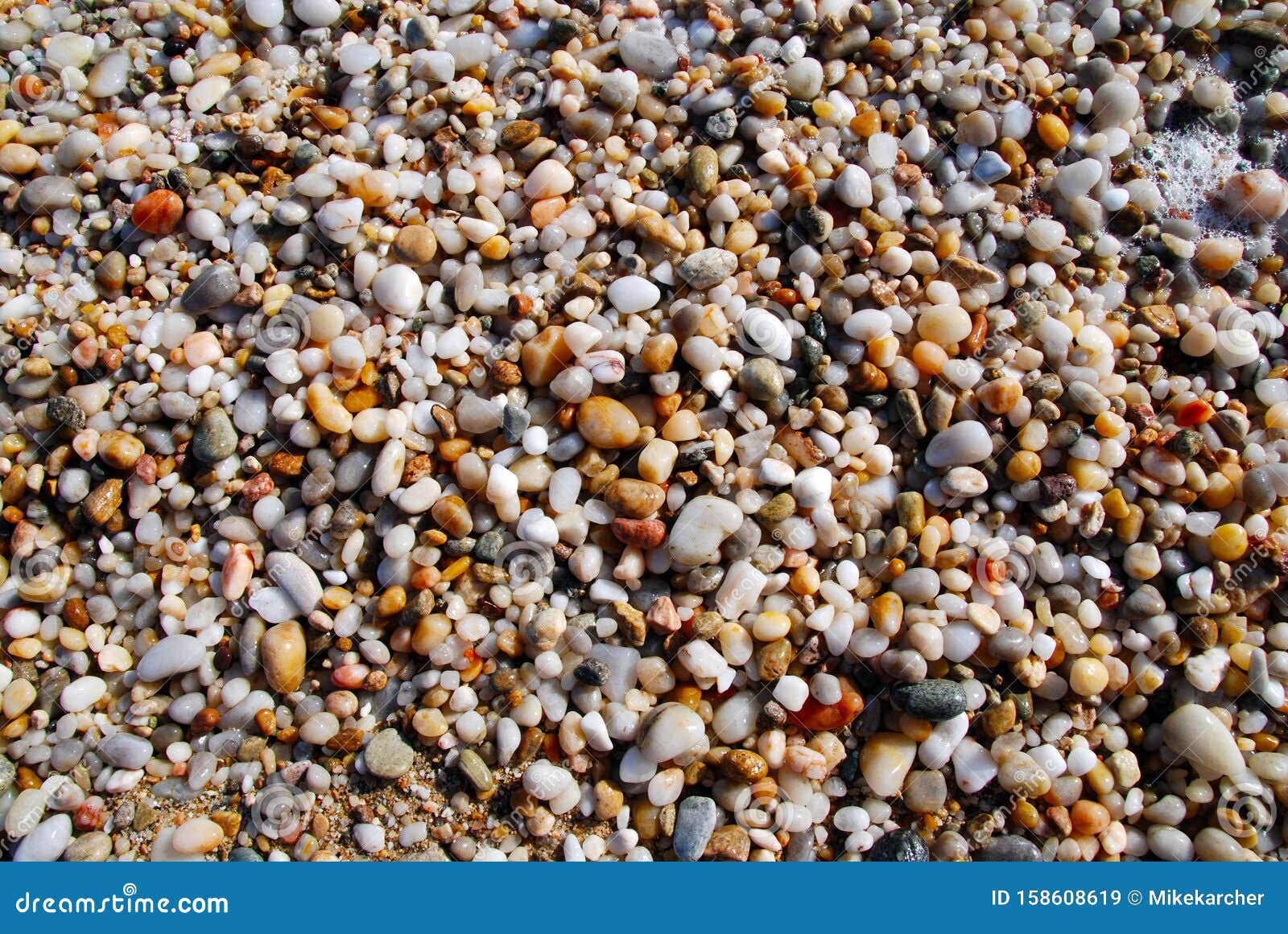Small pebble on the ground stock image. Image of outdoor - 158608619