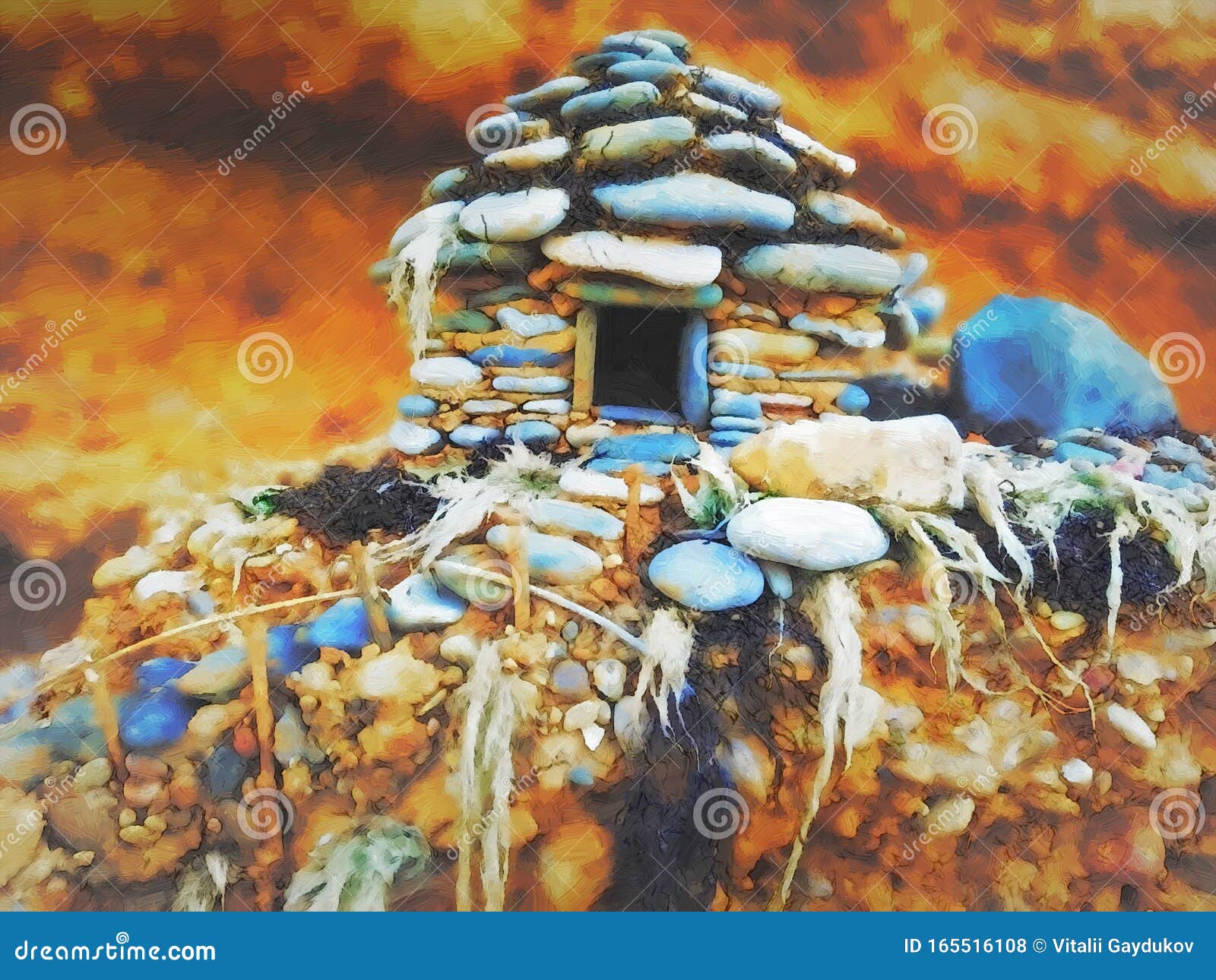 Small Pebble Rock Background Texture Stock Photography | CartoonDealer ...