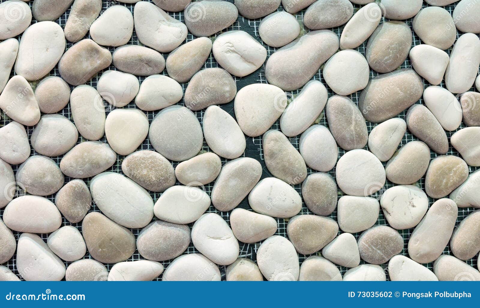 Small pebble wall stock photo. Image of material, decoration - 73035602