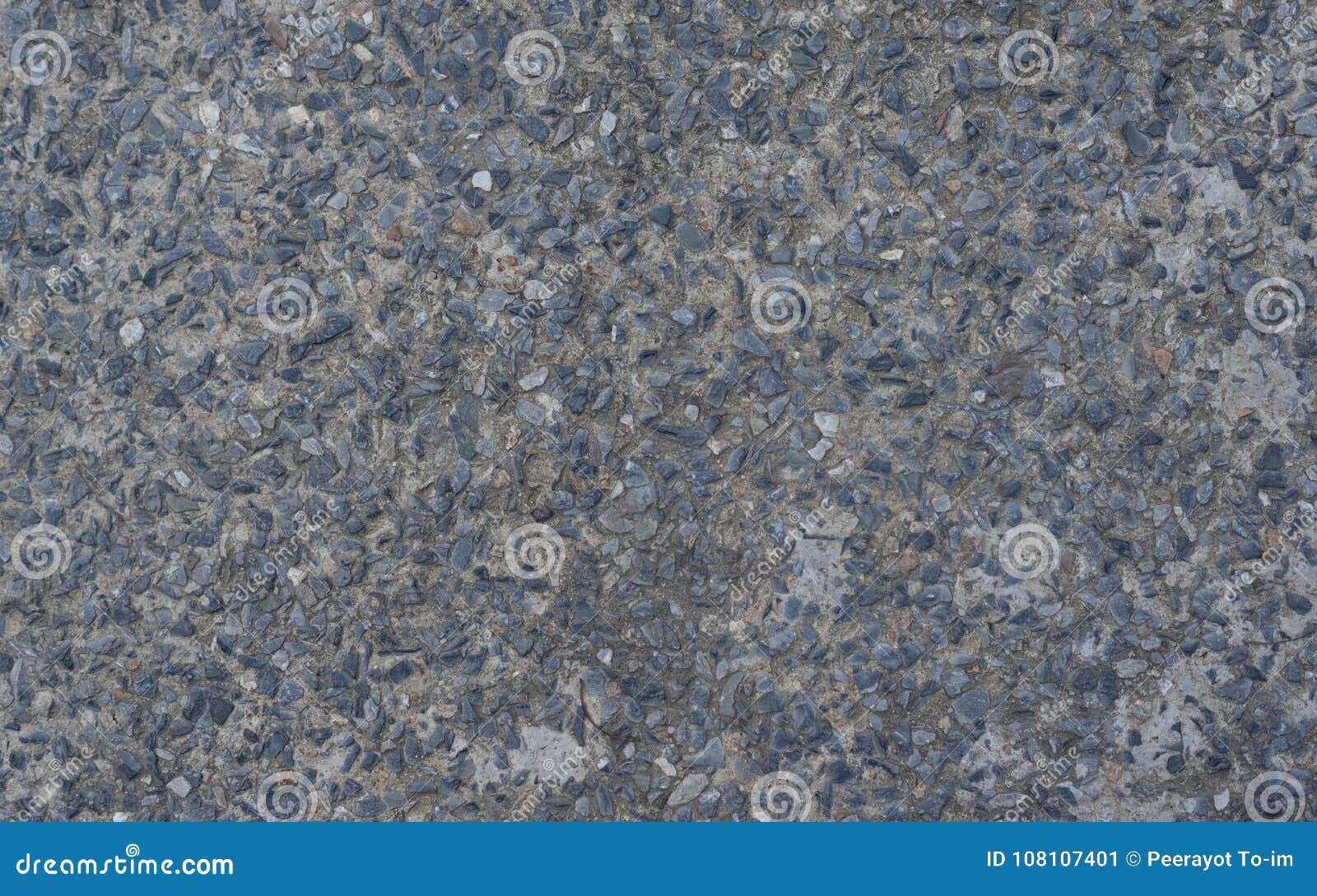 Small Pebbles Embedded in Cement Pavement,background. Stock Image ...