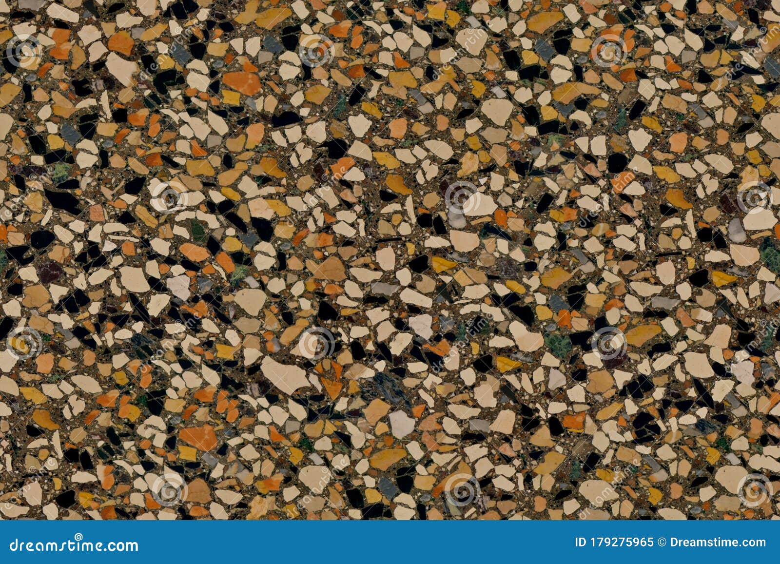 Small Pebbles White-yellow-black-gray Macro, Seamless Texture Stock ...
