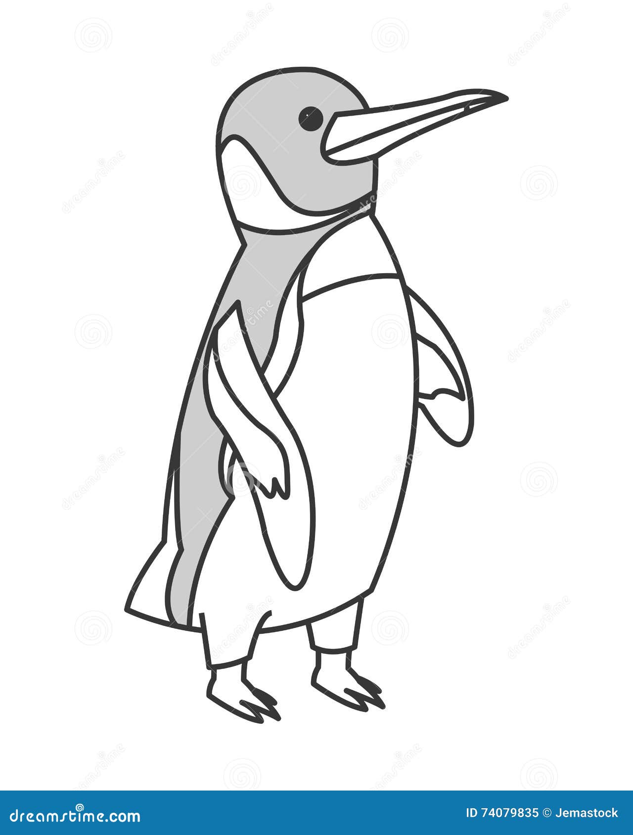 Small penguin icon stock illustration. Illustration of icon - 74079835
