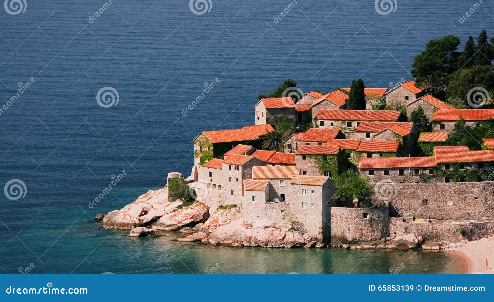 A small peninsula stock image. Image of tile, lagoon - 65853139