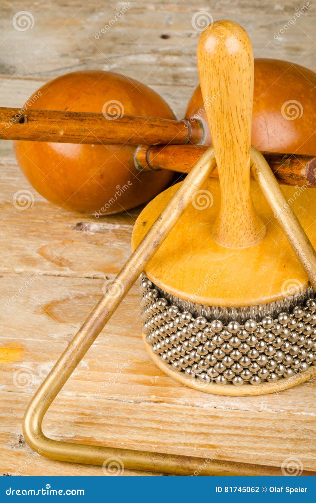 Small Percussion Instruments Stock Photo - Image of musical, small ...