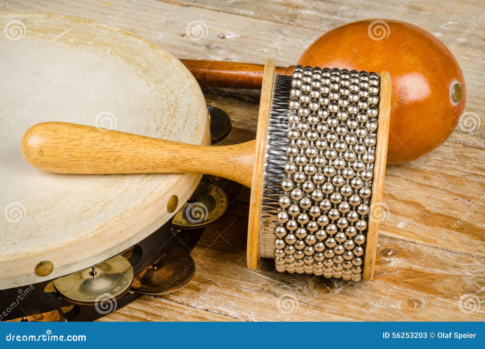 Small Percussion Instruments Stock Image - Image of life, tambourine ...