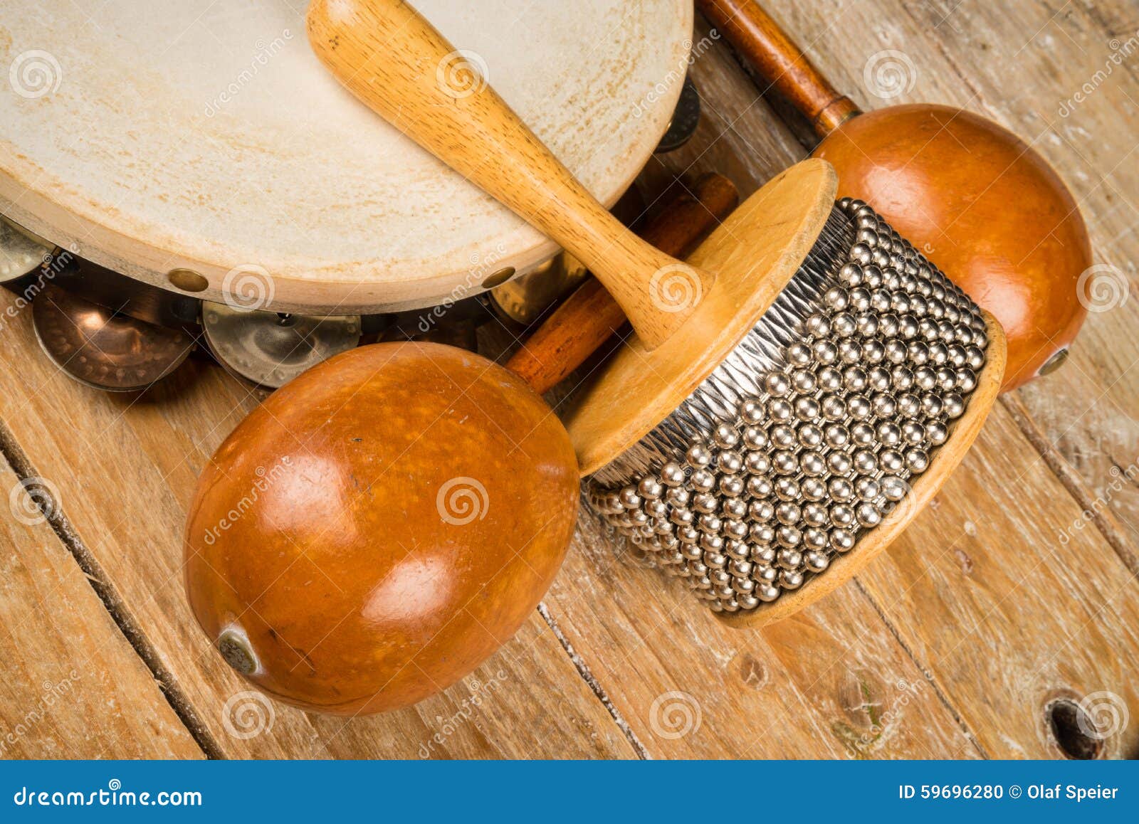 Small Percussion Instruments Stock Photo - Image of caribbean, rattle ...