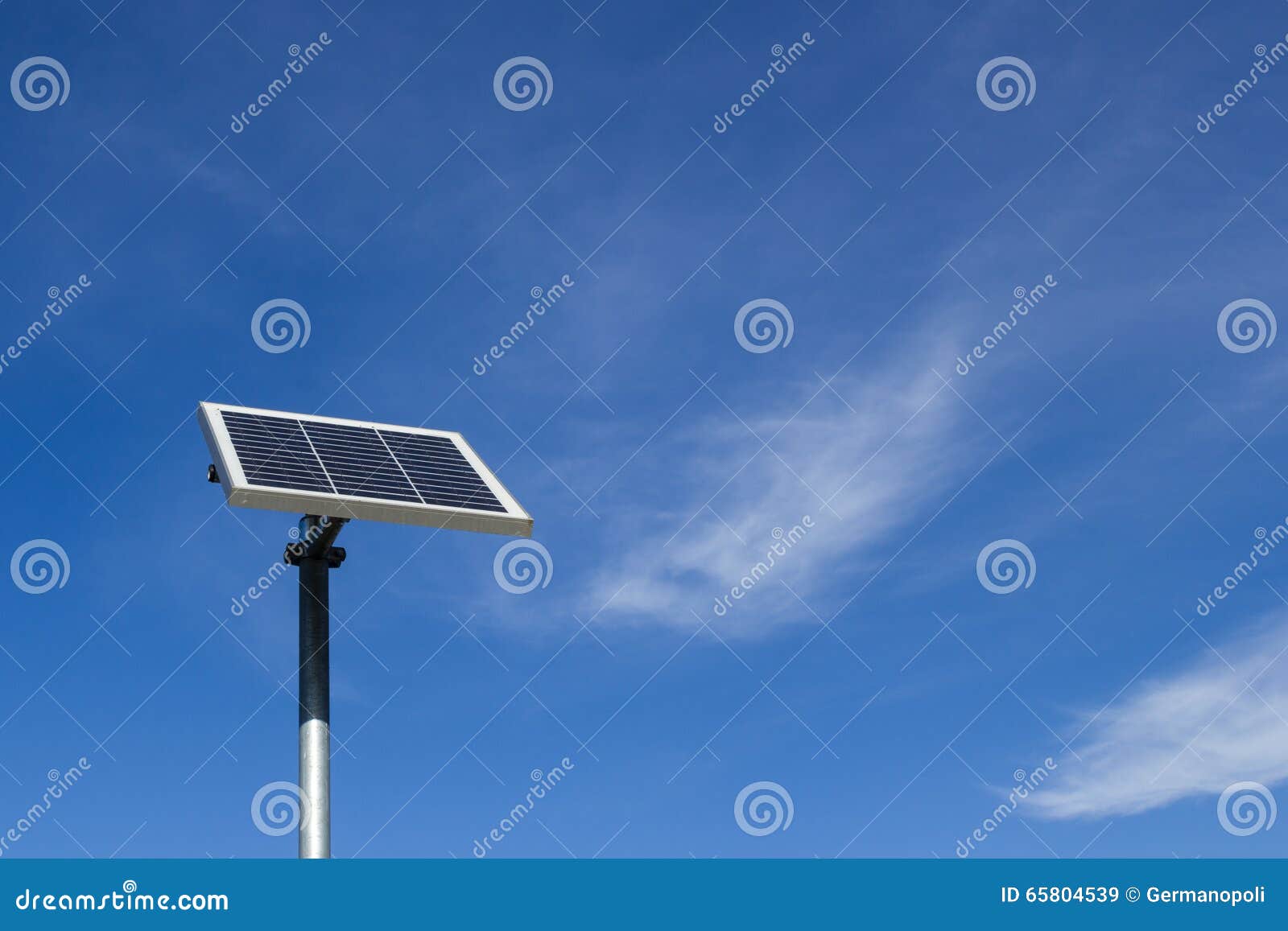 Small photovoltaic panel stock image. Image of electric - 65804539