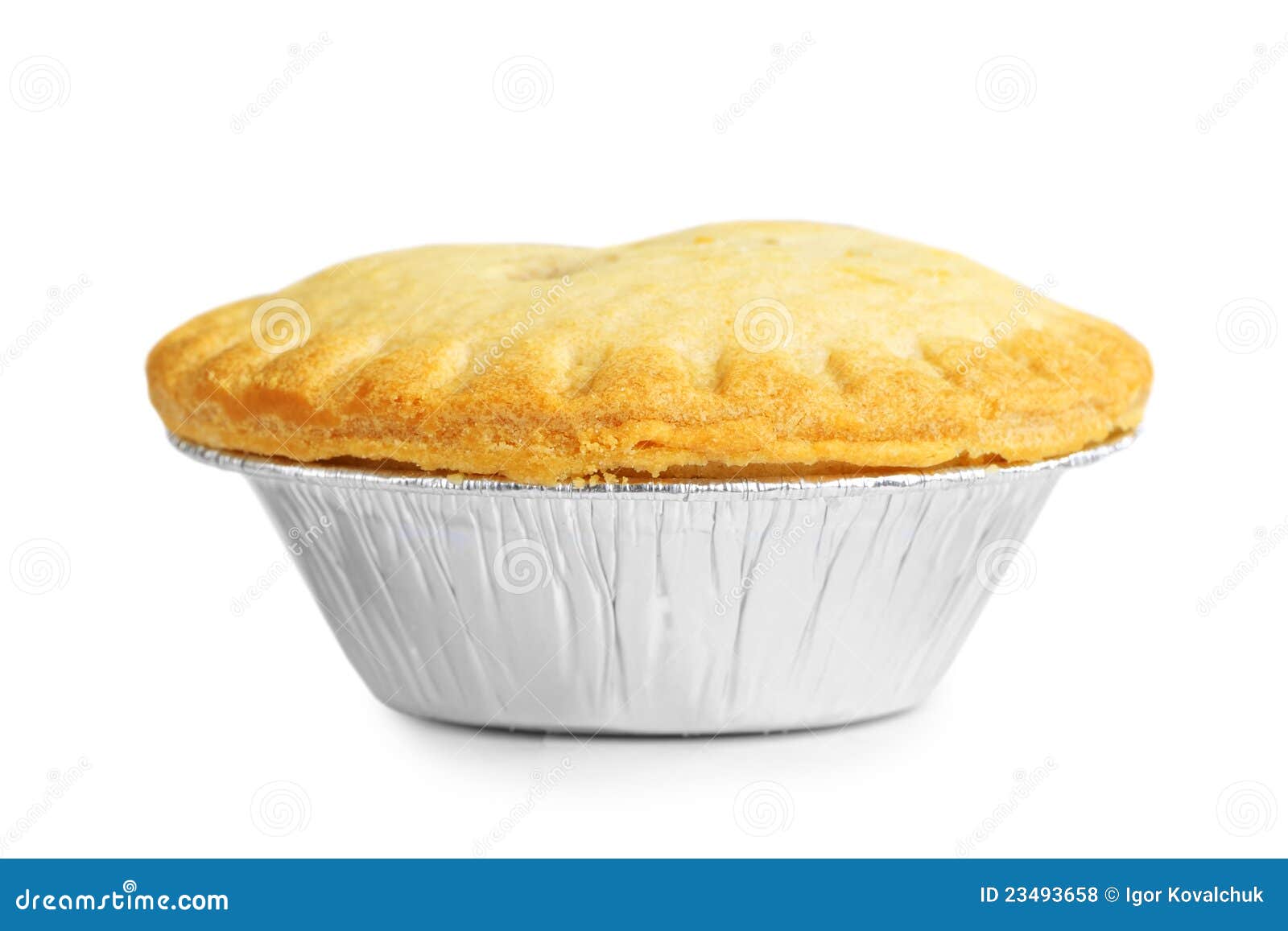 Small pie stock photo. Image of baked, unhealthy, single - 23493658