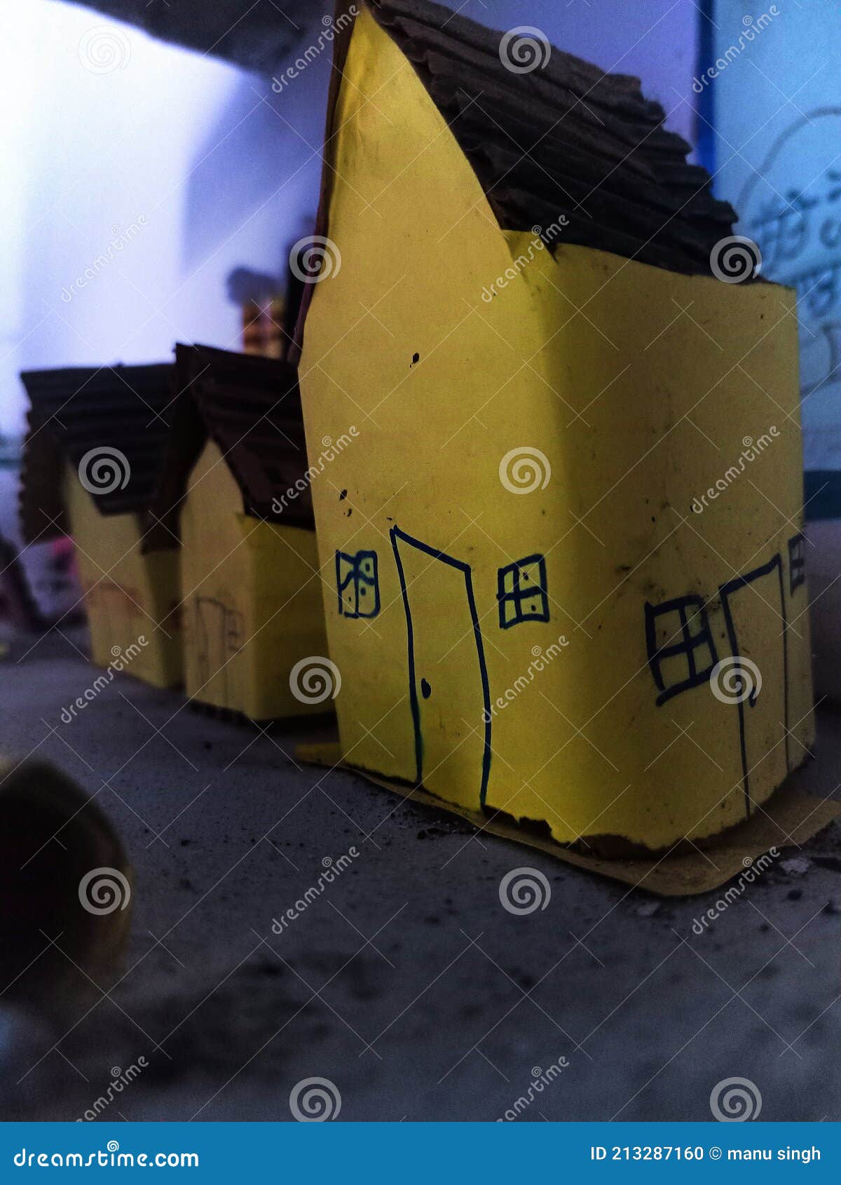 Small piece of an art stock photo. Image of board, small - 213287160