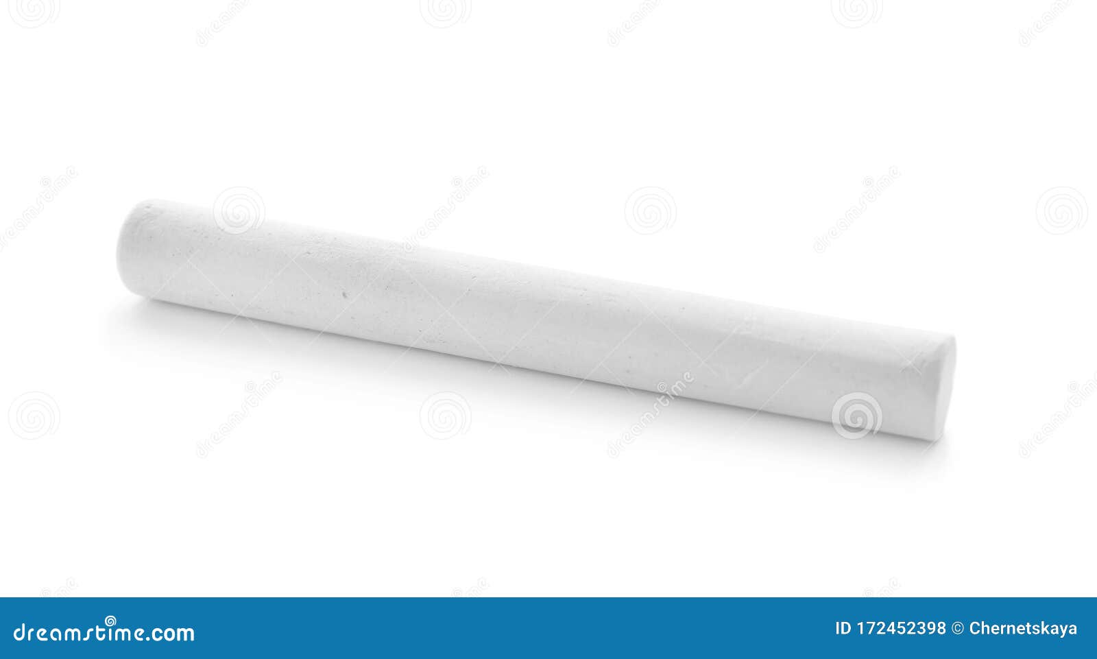 Small Piece of Chalk Isolated Stock Photo - Image of leisure ...