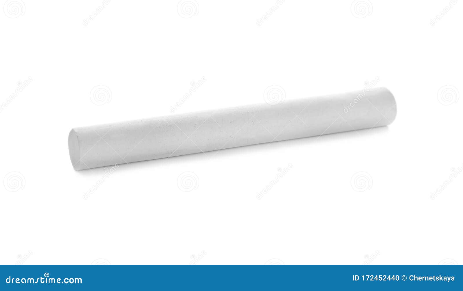 Small Piece of Chalk Isolated Stock Photo - Image of university ...