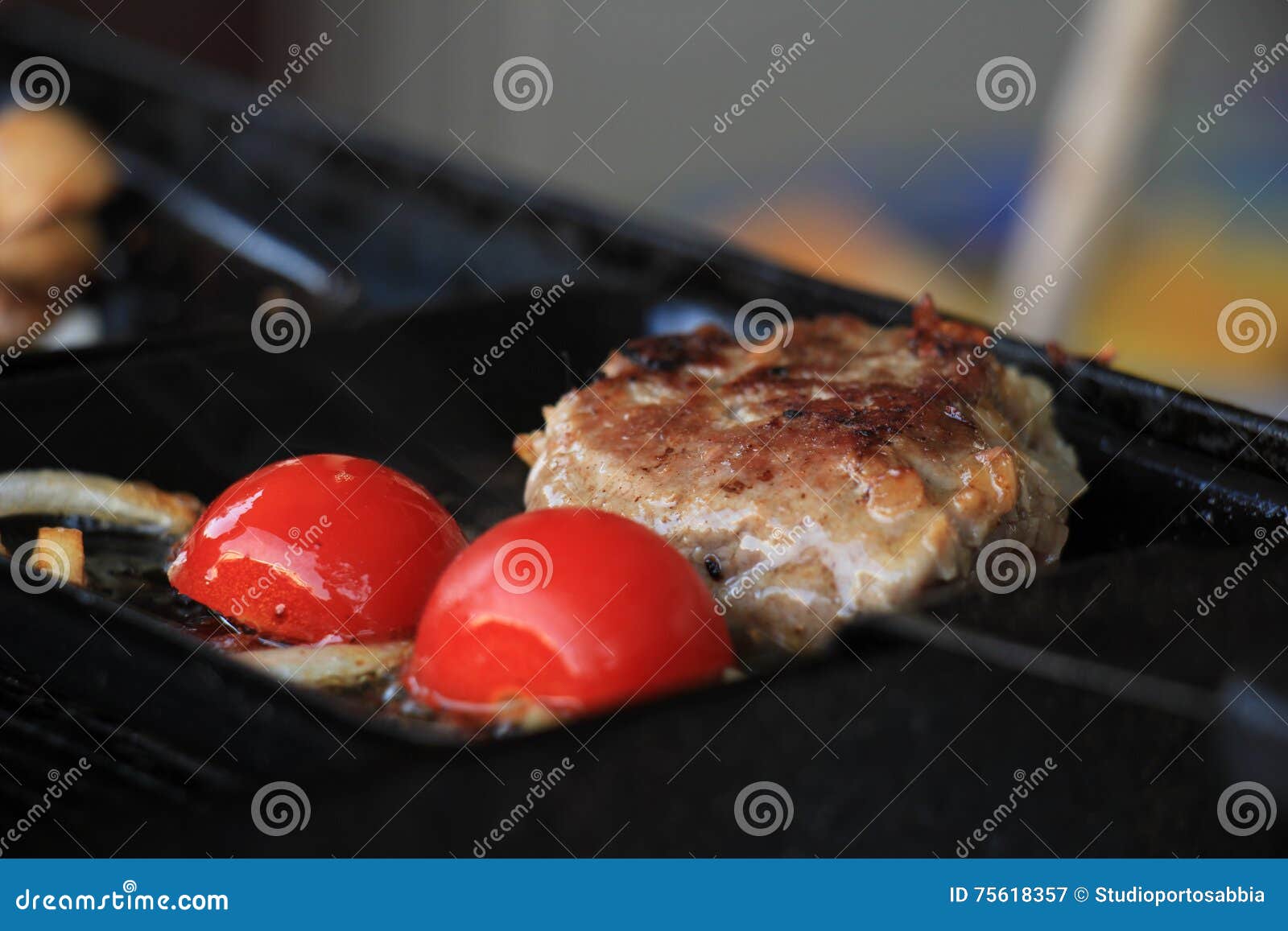 Small piece of meat stock image. Image of mixed, sausages - 75618357