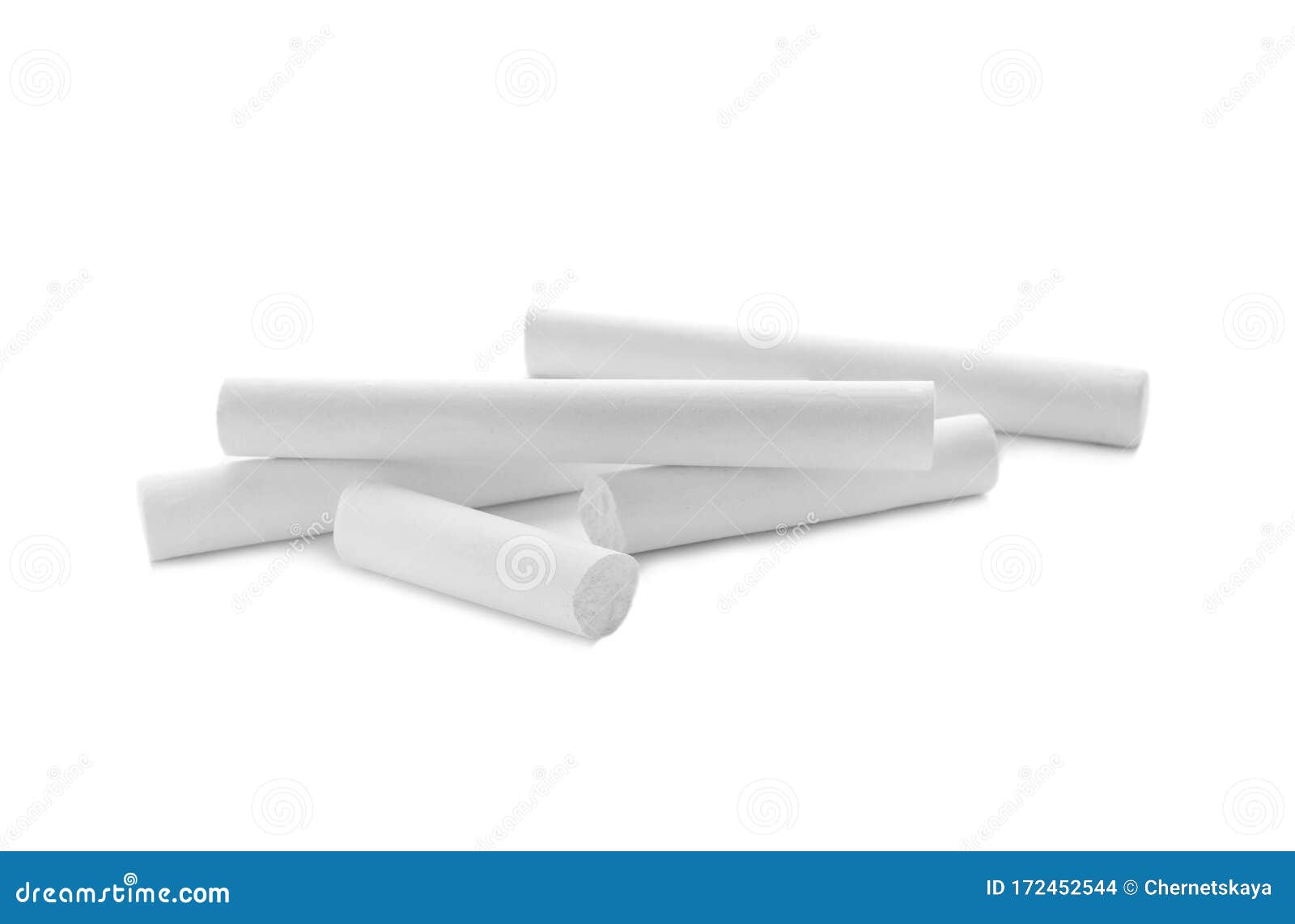 Small Pieces of Chalk on Background Stock Photo - Image of tool, school ...