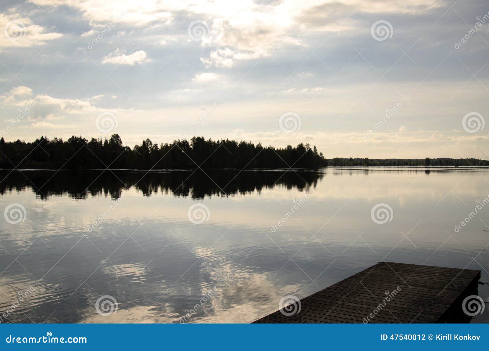 Small pier. stock photo. Image of berth, calm, charming - 47540012