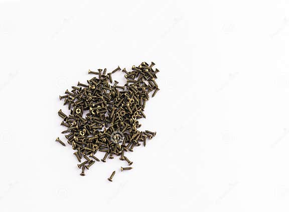 A Small Pile of Small Metal Cogs Stock Image - Image of work, repair ...