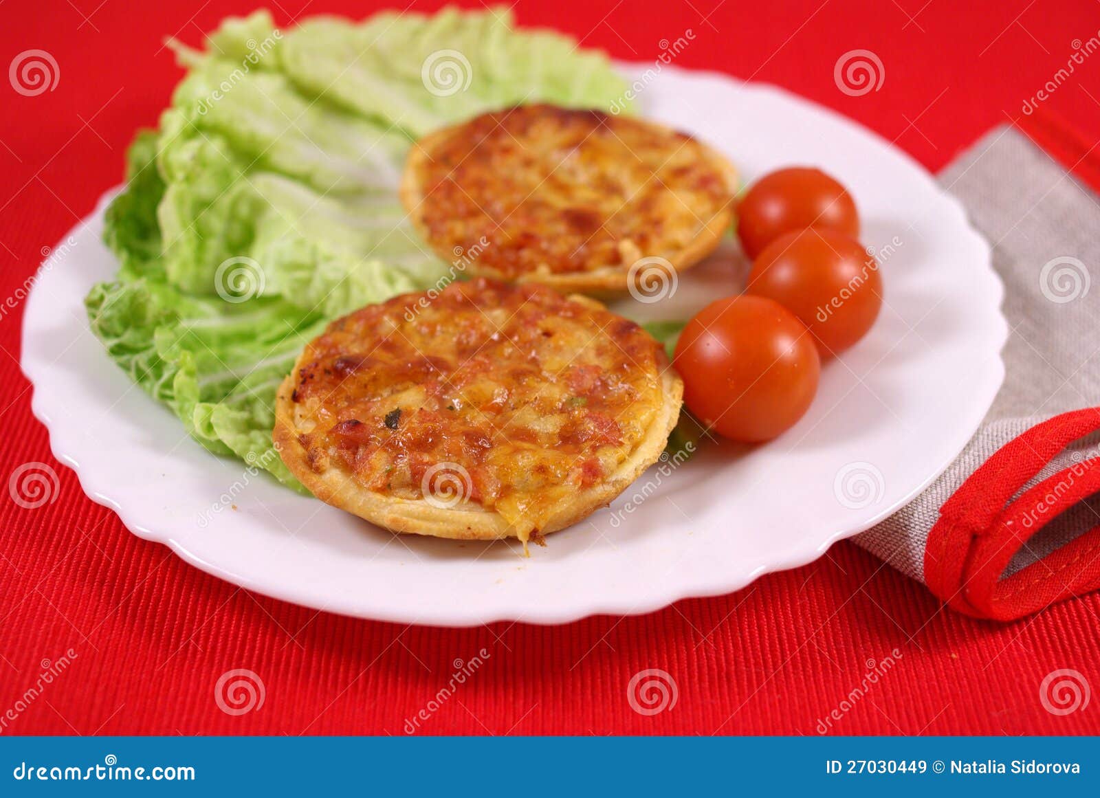 Small pizza stock image. Image of dish, traditional, table - 27030449