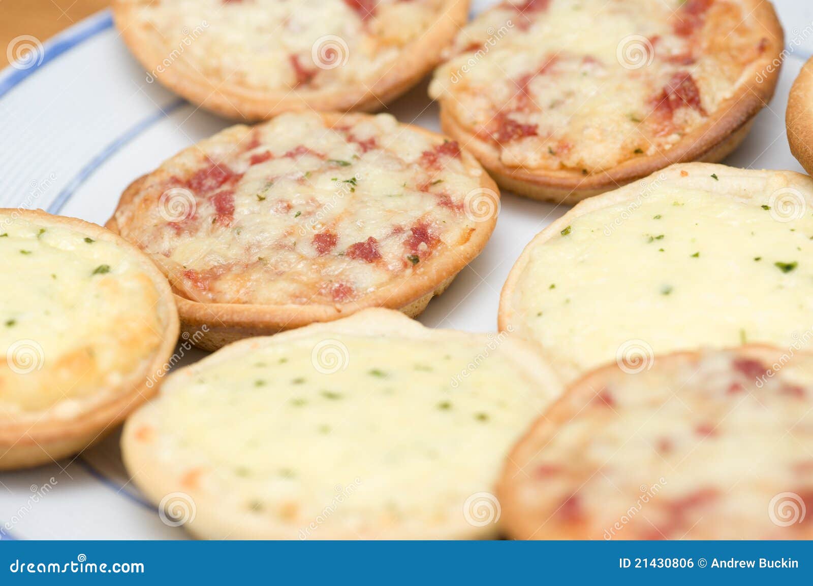 Small pizzas stock photo. Image of cuisine, platter, food - 21430806