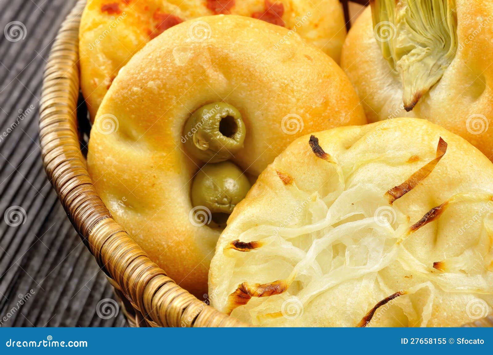 Small pizzas stock image. Image of focus, fresh, italy - 27658155