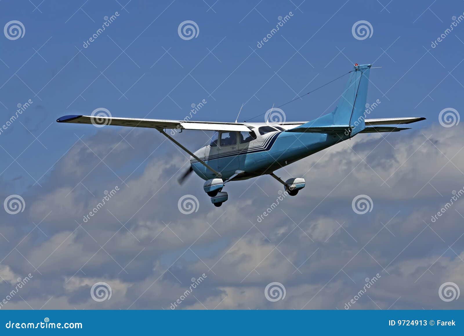 Small plane stock image. Image of piloting, aviator, holiday - 9724913