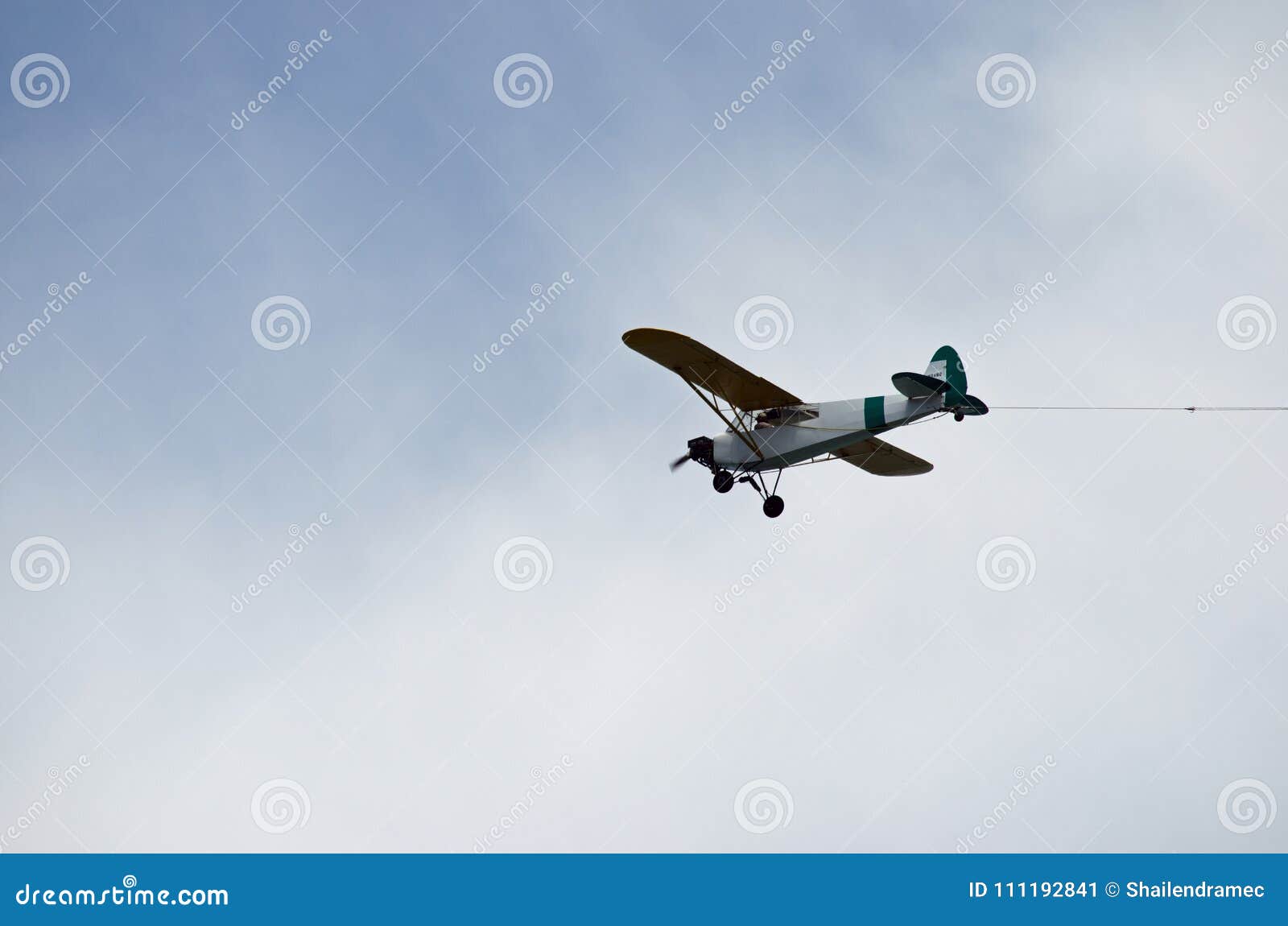 A small plane flying stock image. Image of south, plane - 111192841