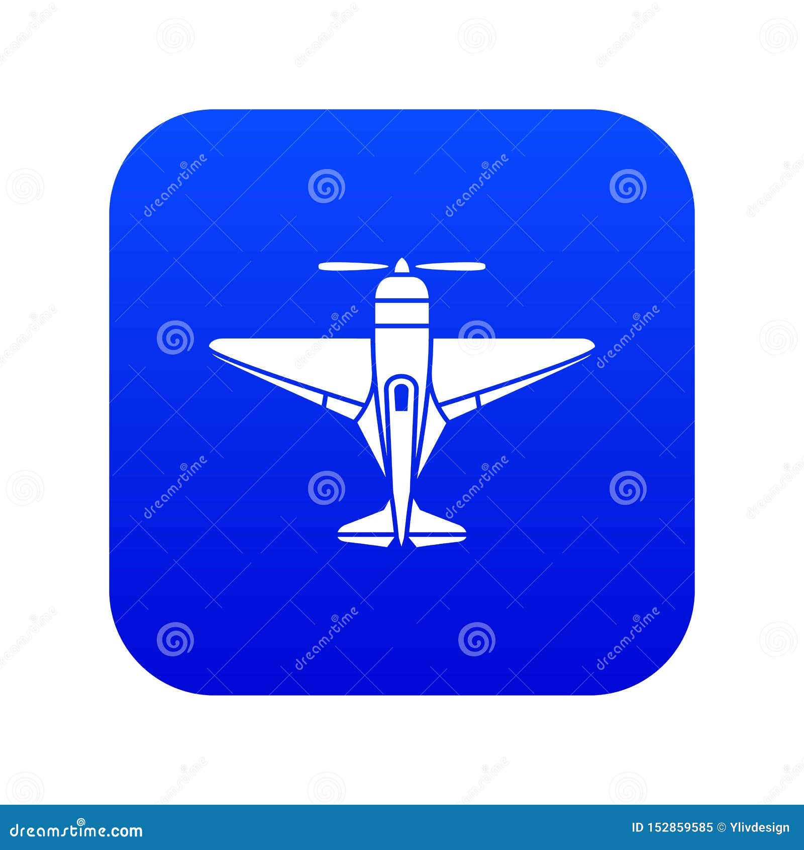 Small Plane Icon, Simple Style Stock Vector - Illustration of icon ...
