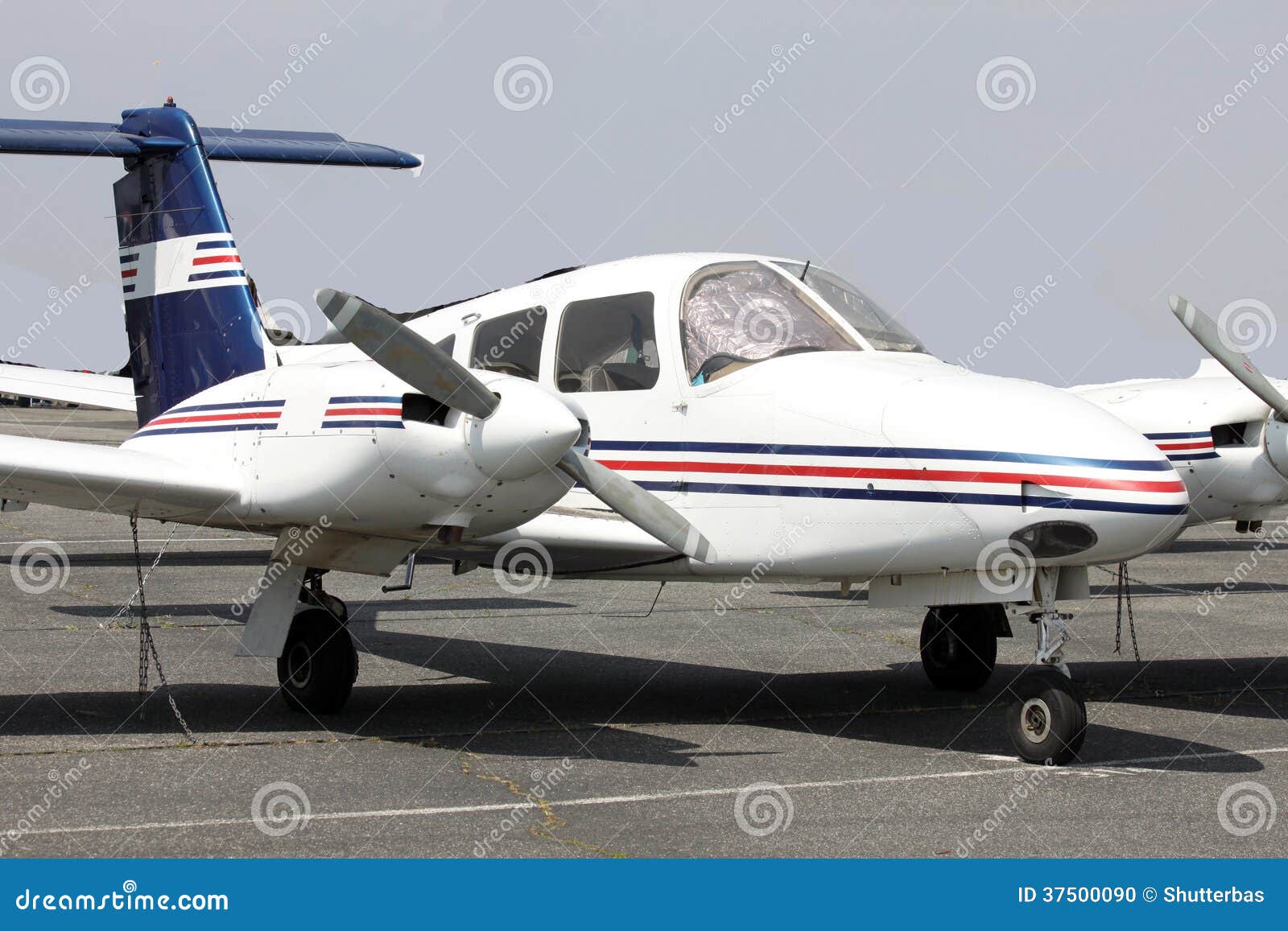 Small plane on ramp stock photo. Image of king, colorful - 37500090