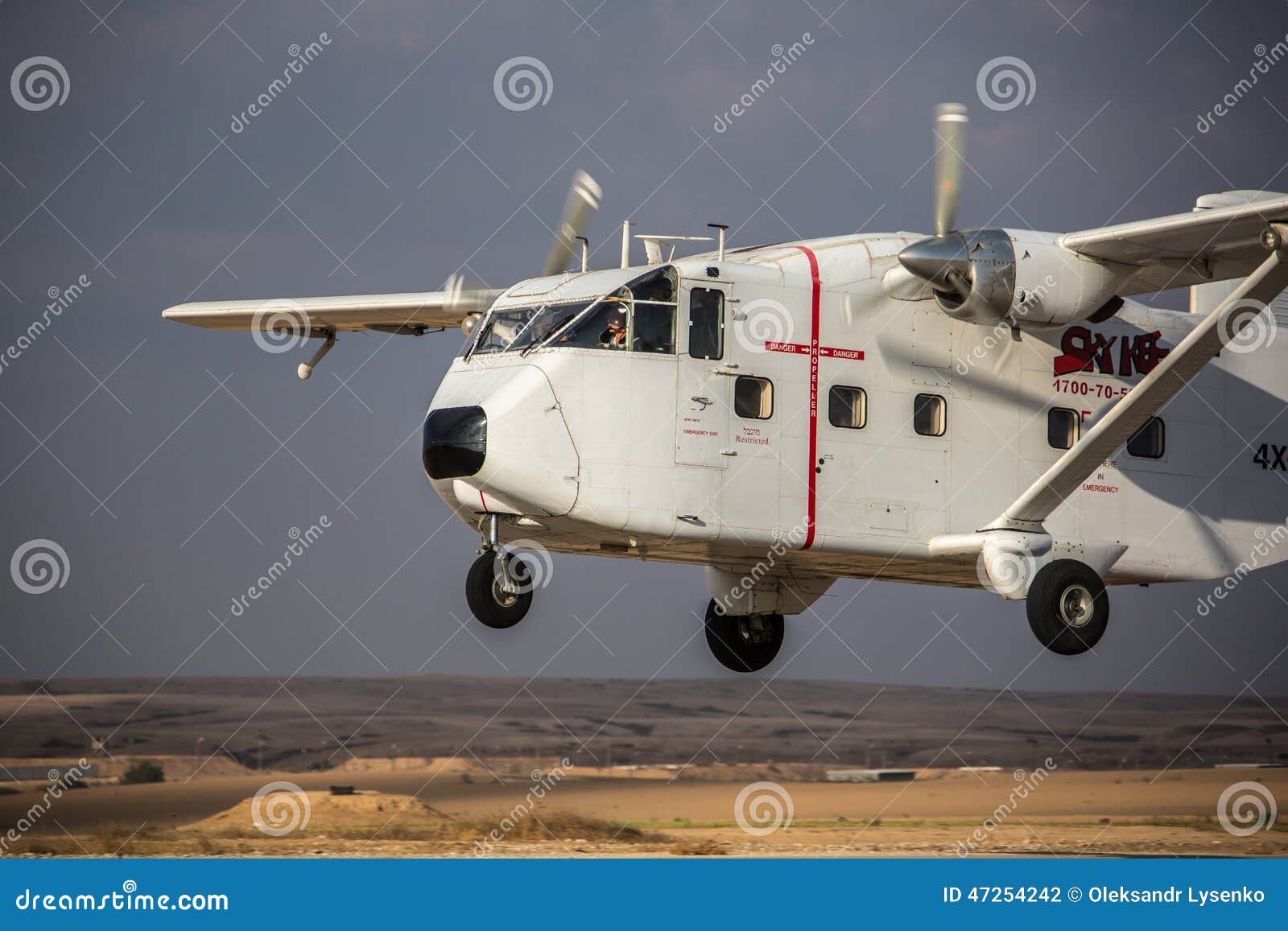 Small plane taking editorial photography. Image of ultralight - 47254242