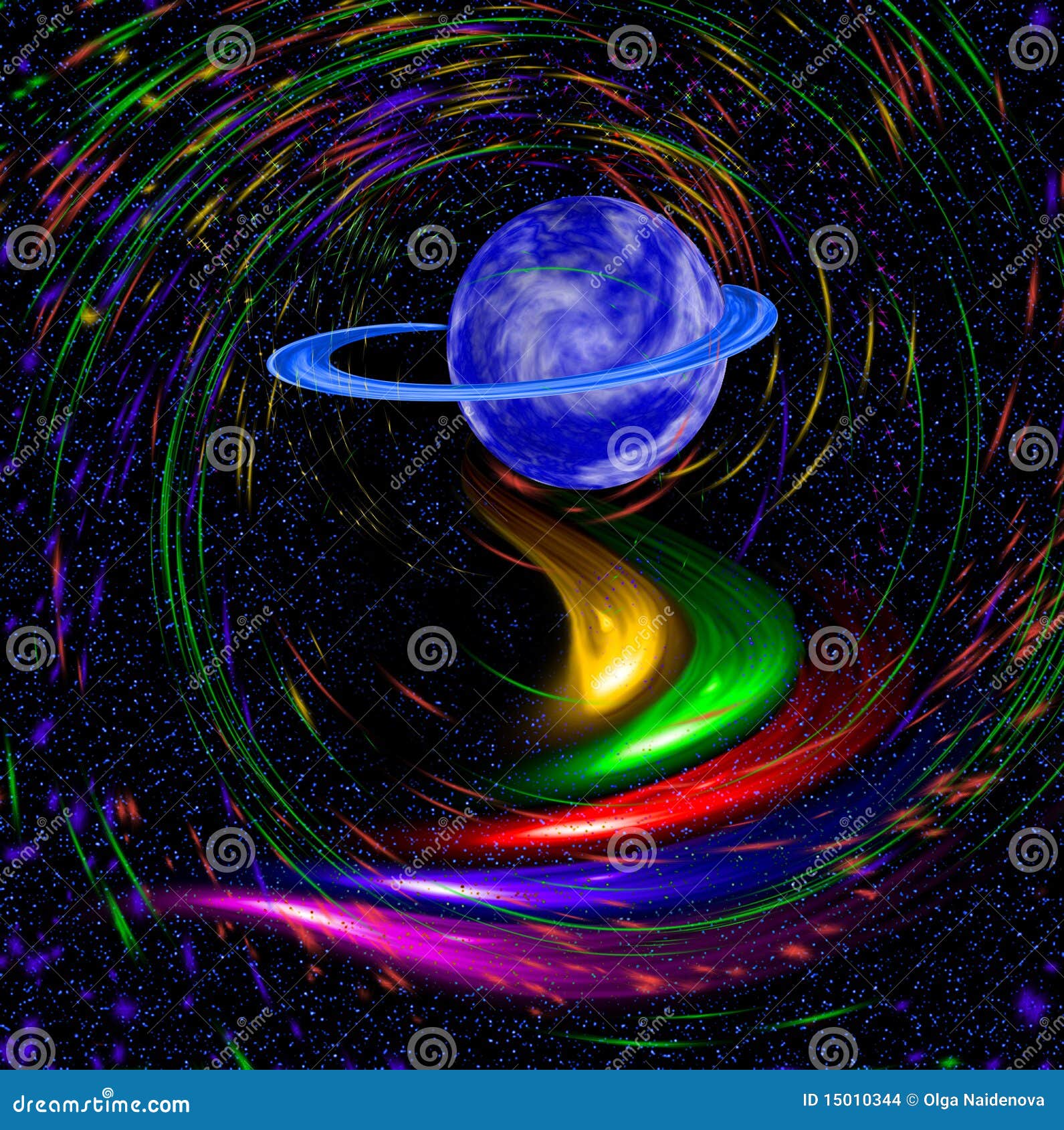 Small planet. stock illustration. Illustration of science - 15010344