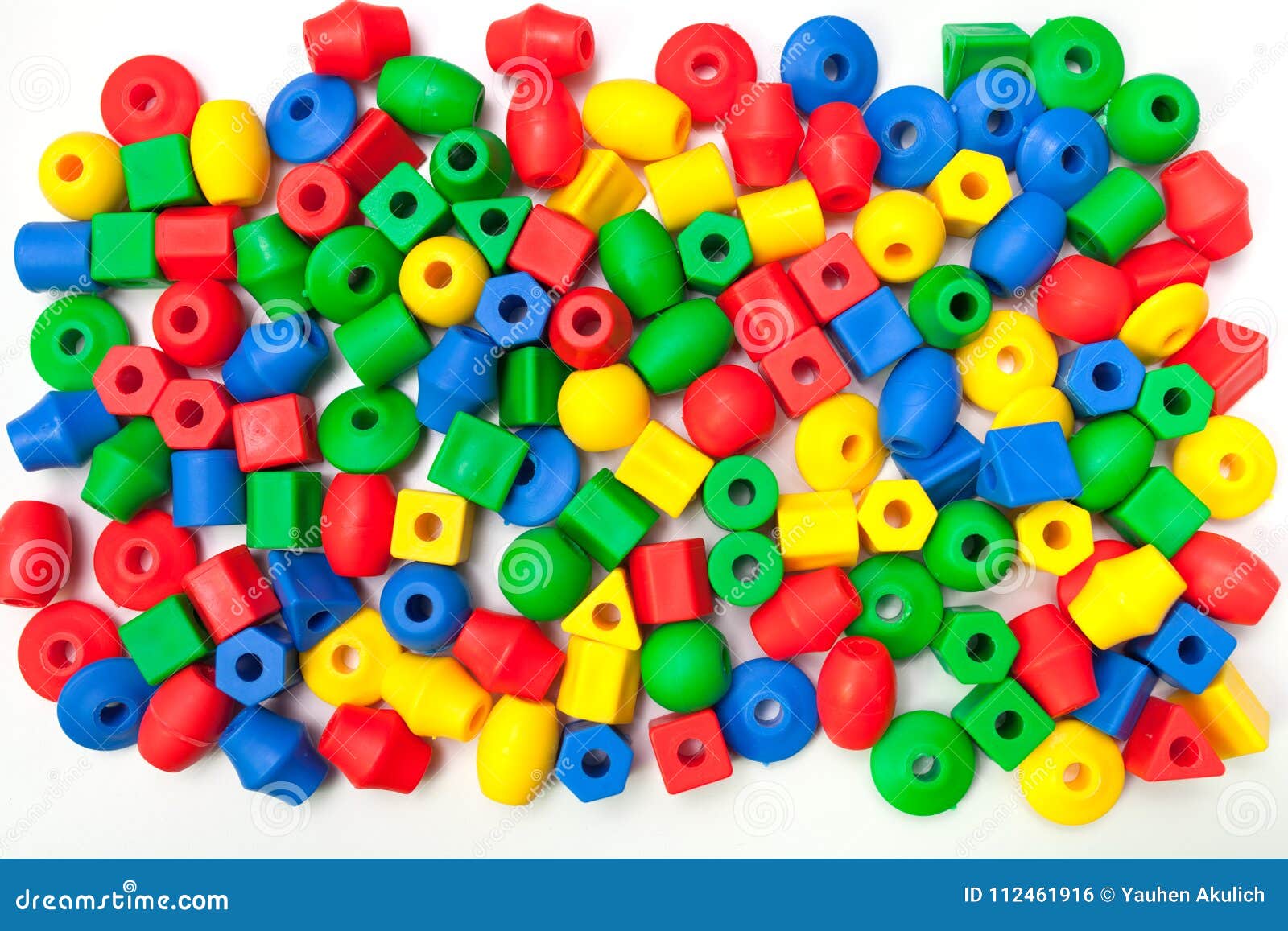 Small Plastic Details of Children`s Mosaic Stock Photo - Image of ...