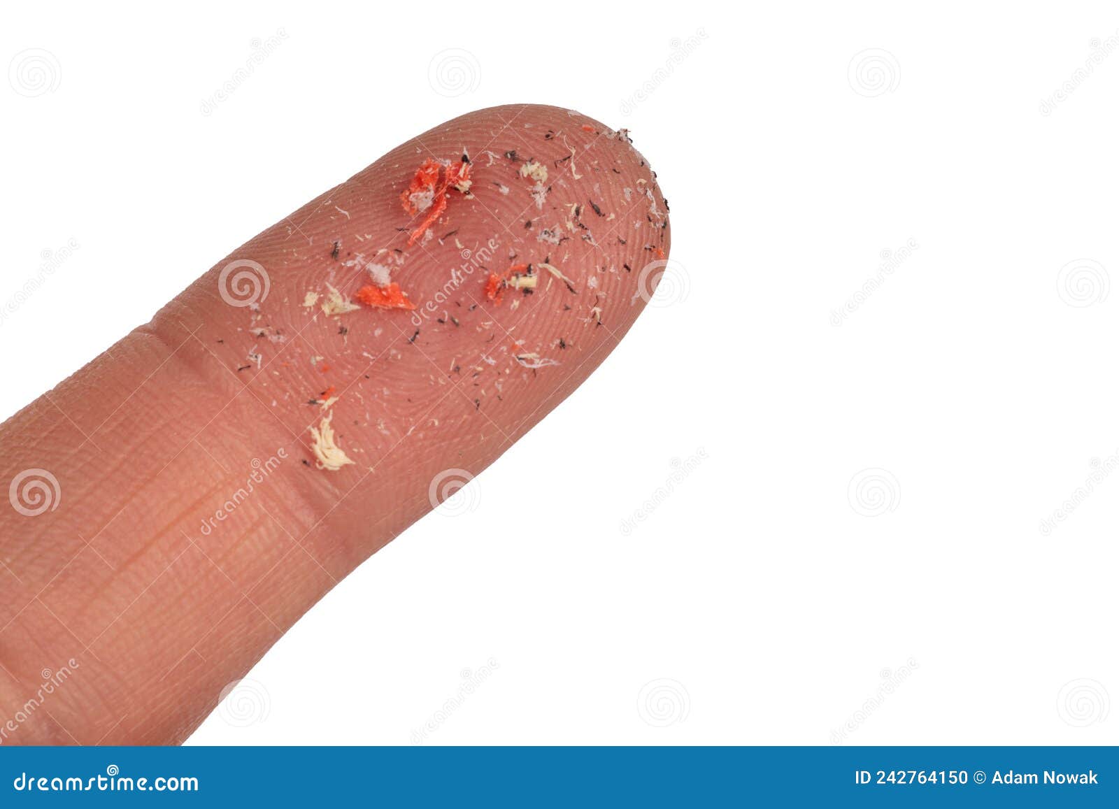 Small Plastic Pellets on Finger. Micro Plastic, Problem Stock Photo ...